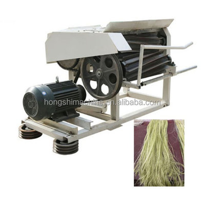 Farmer hemp jute peeling machine/Ramie sisal fiber extraction machine/Kenaf abaca fiber extractor decorticator machine